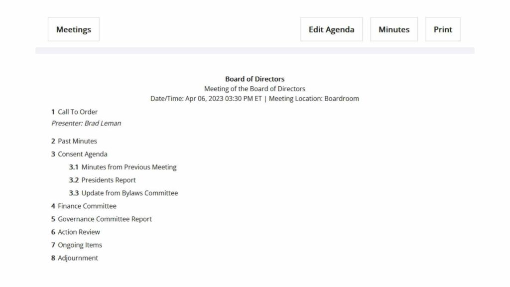 Board Management Software for Board Meetings - BoardSpace